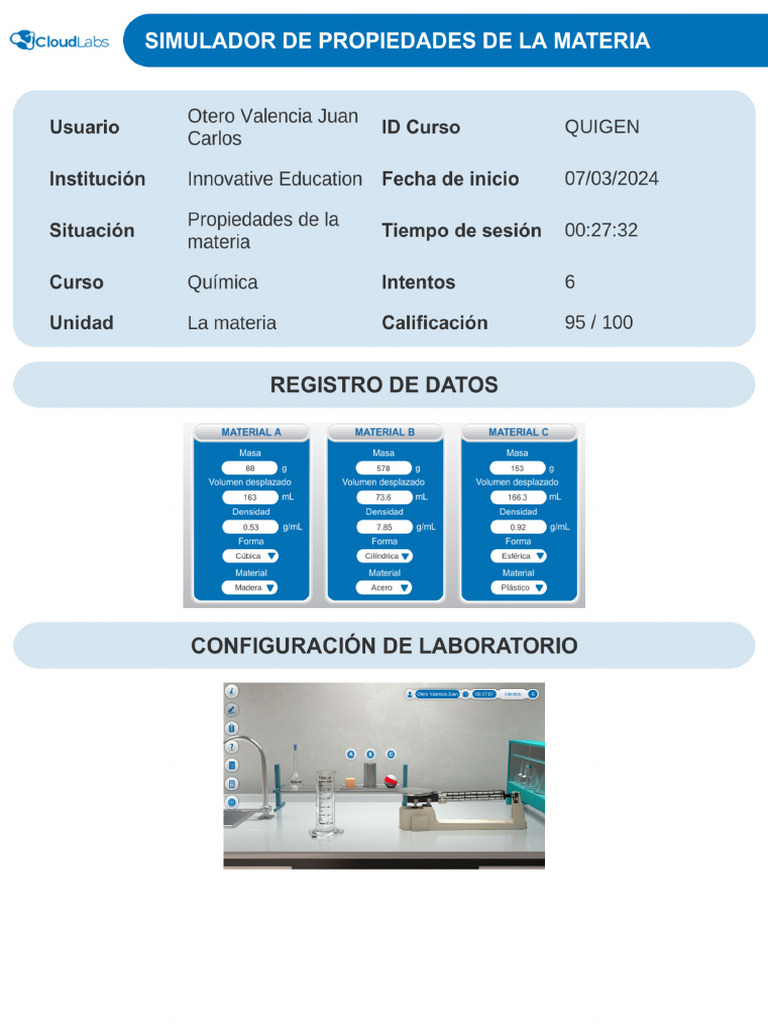 Propiedades de La Materia | PDF