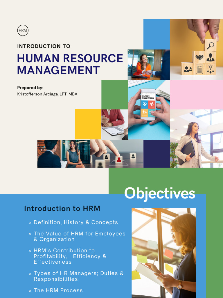 A. HRM - Topic 1 Introduction to Human Resource Management | PDF ...