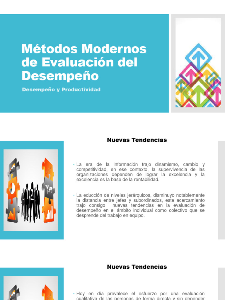 Métodos Modernos de Evaluación Del Desempeño | PDF