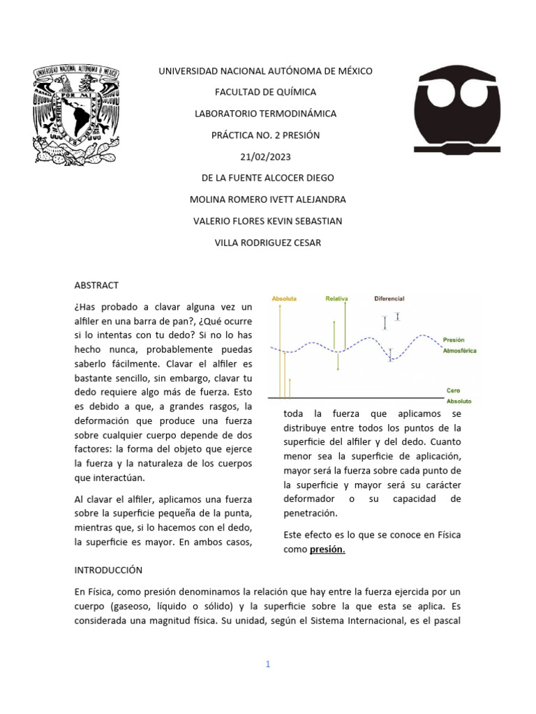 Practica 2 Termo | PDF