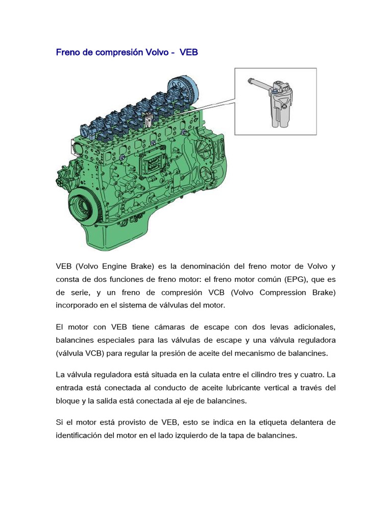 Freno de Compresion Volvo VEB | PDF