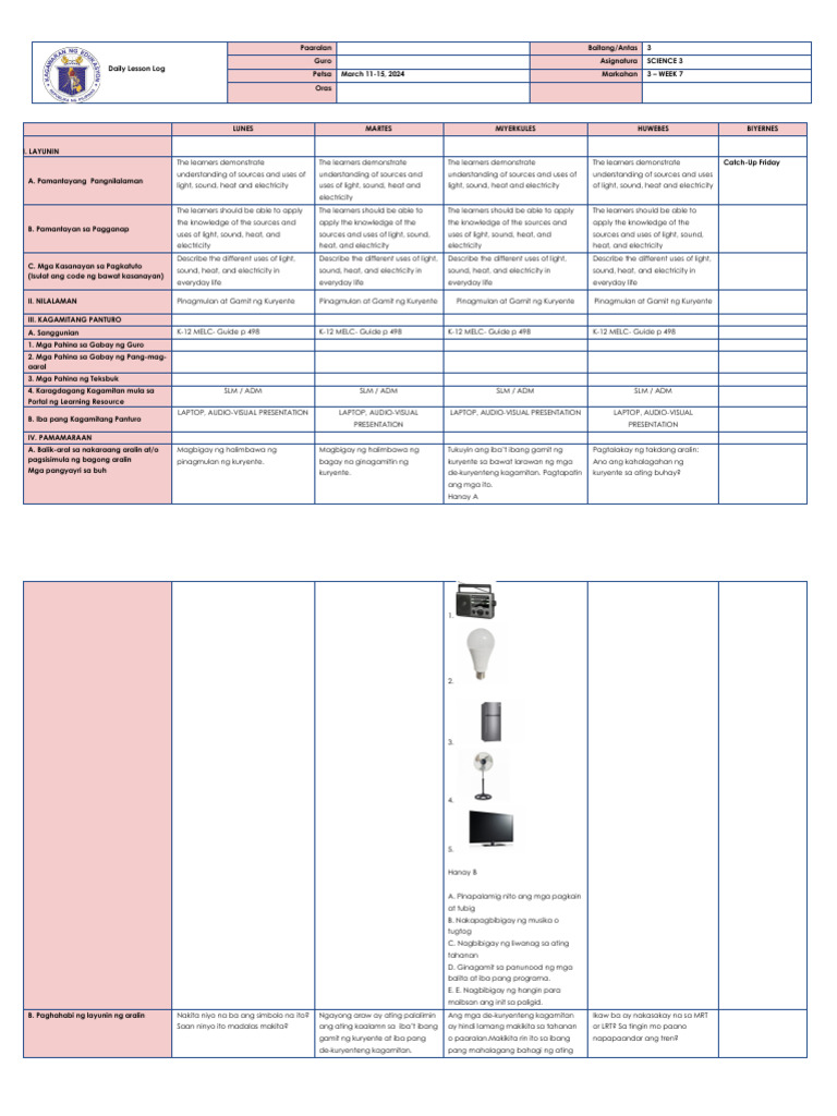 Science 3 - Week 7 | PDF | Applied And Interdisciplinary Physics | Machines