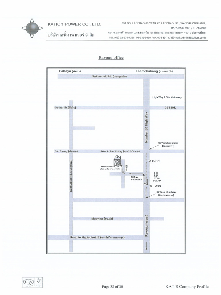Kation Map Rayong | PDF