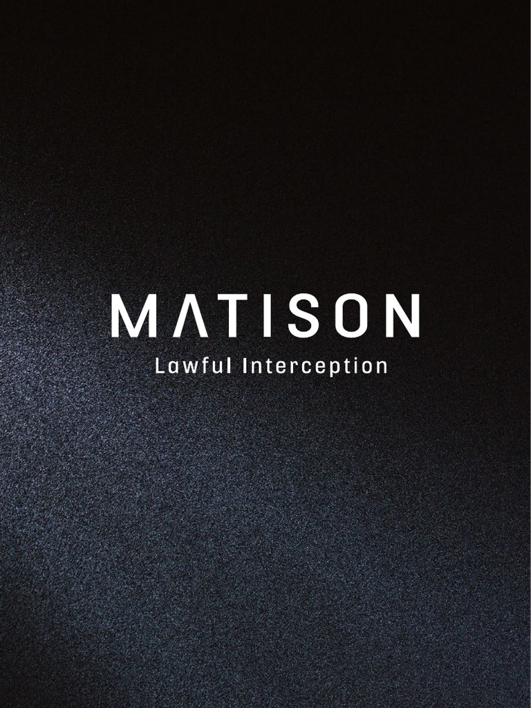 Matison Brochure | PDF | Computer Network | Telecommunications