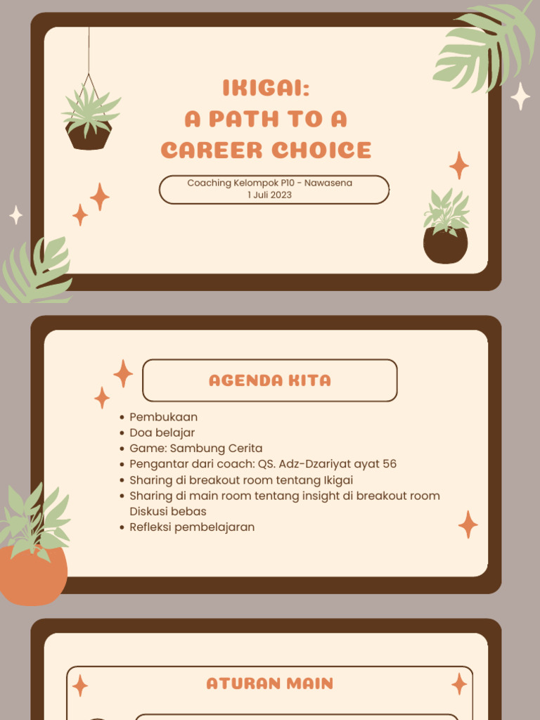 Coaching 2 - Ikigai | PDF