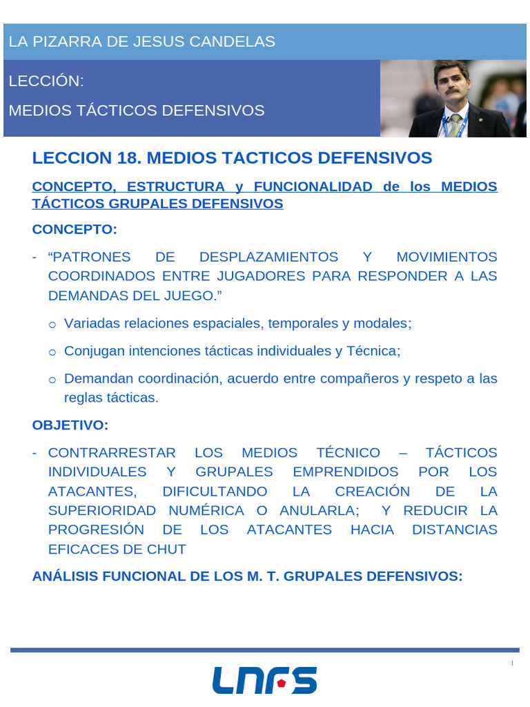 18 LECCION MEDIOS TACTICOS | PDF