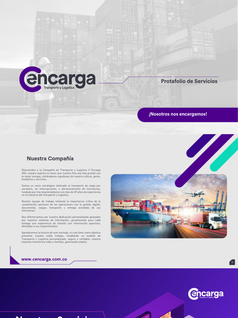 Brochure C Encarga | PDF | Logística | Transporte