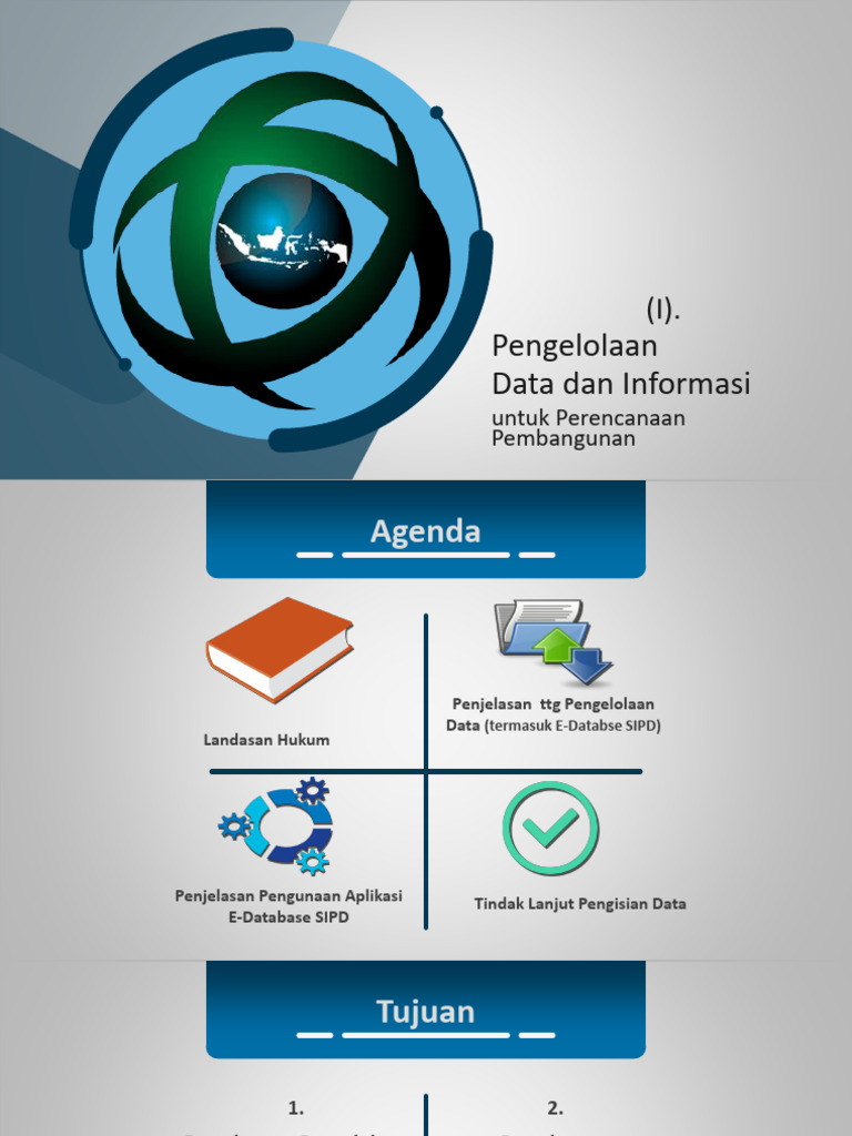 Pengelolaan E-Database SIPD-AGARA | PDF