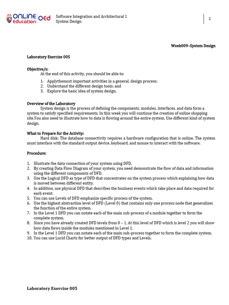 Week009 Lab005 | PDF