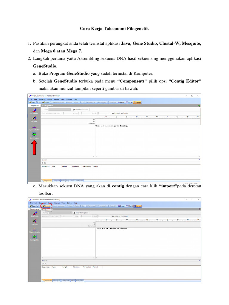 Panduan Taksonomi Filogenetik DNA | PDF | Komputer