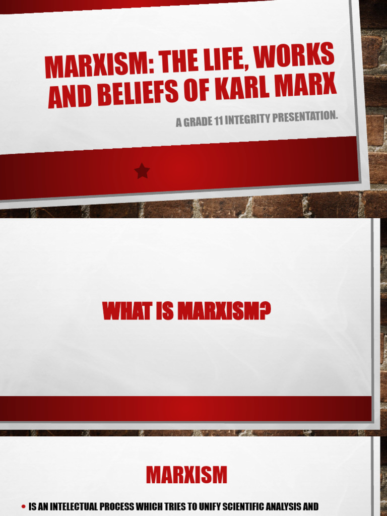 Karl Marx: Life, Works, and Marxism | PDF | Karl Marx | Communism