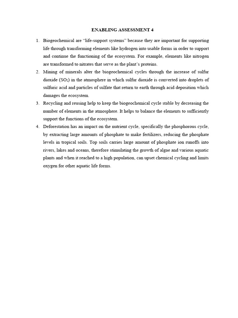 Enabling Assessment 4 | PDF