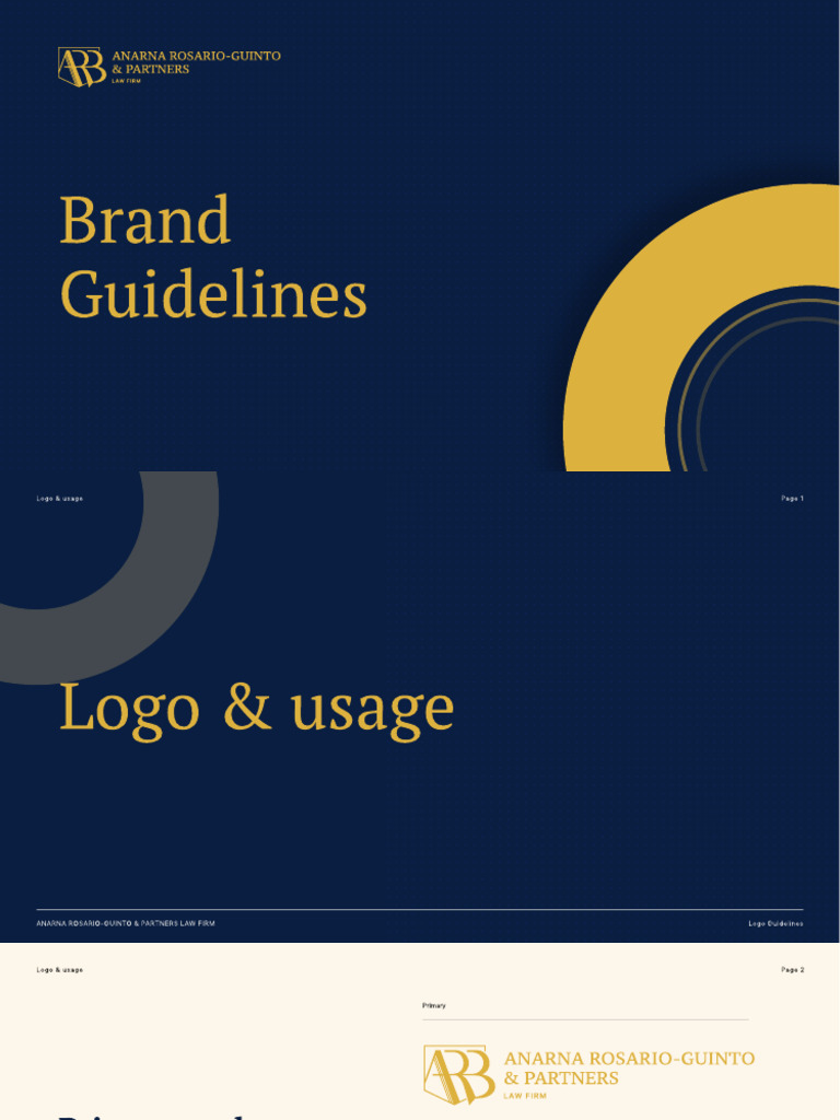 Brand Guidelines | PDF | Logos | Typography