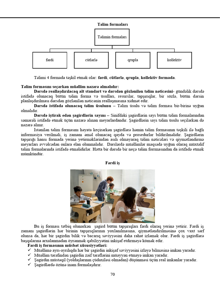 Təlim Formaları | PDF
