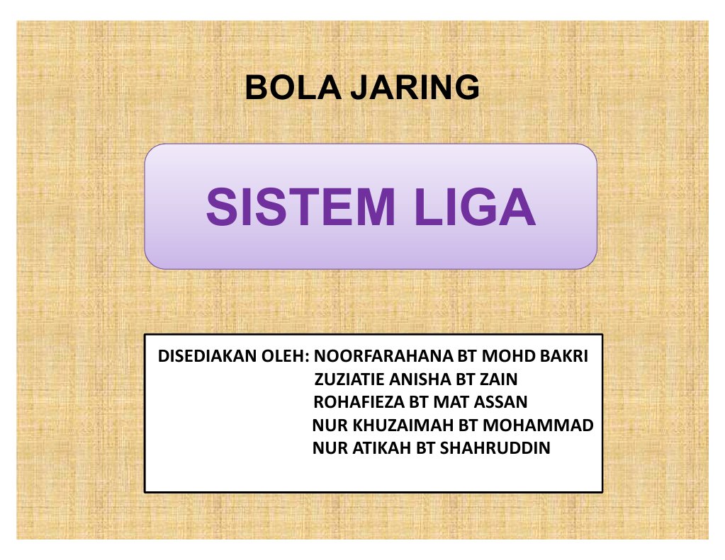 Sistem Liga | PDF
