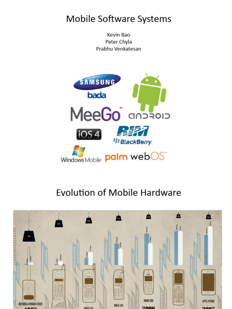 Mobile Software Systems | PDF | Mobile App | Android (Operating System)