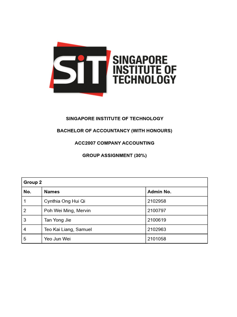 CA Group Project Group 2 | PDF