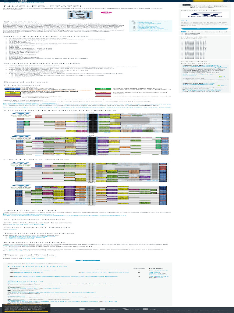 Nucleo F767zi Mbed Pdf Classes Of Computers Computer Architecture