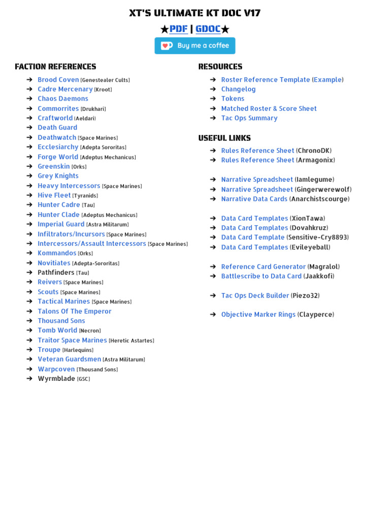 XT Ultimate KT Doc v17 | PDF | Tools