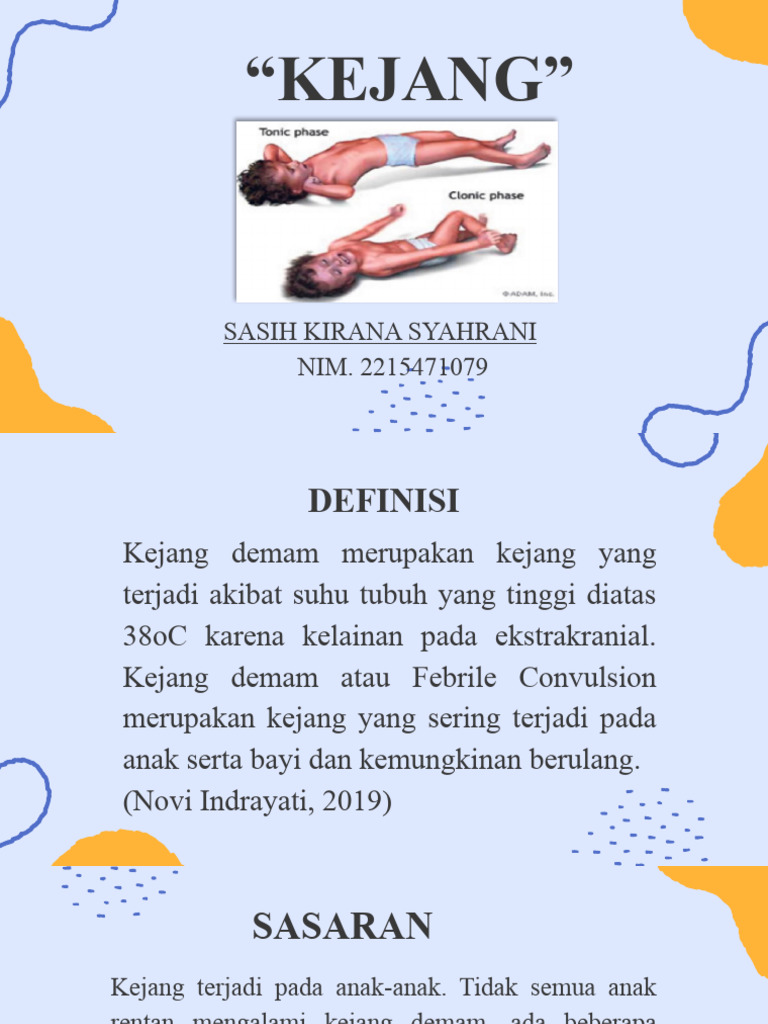 Kejang Demam pada Anak: Penyebab dan Penanganan | PDF