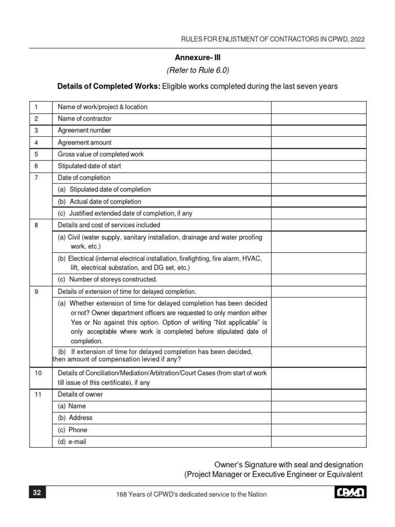 CPWD Enlistment Norms | PDF | Government | Justice
