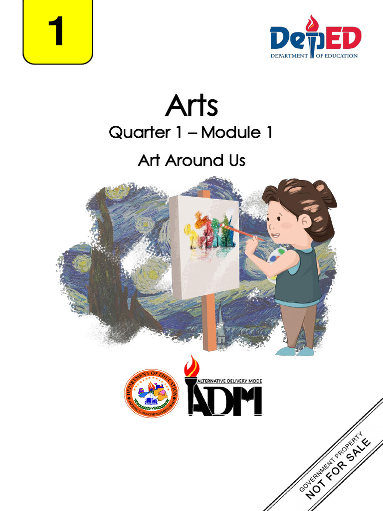 ARTS1 - Q1 - Mod1 - Art Around Us - Final | PDF