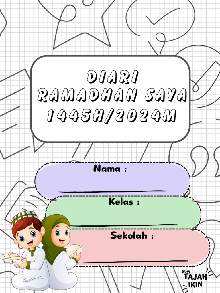 Diari Ramadhan Anak 1445H/2024M | PDF | Ramadan | Shia Islam