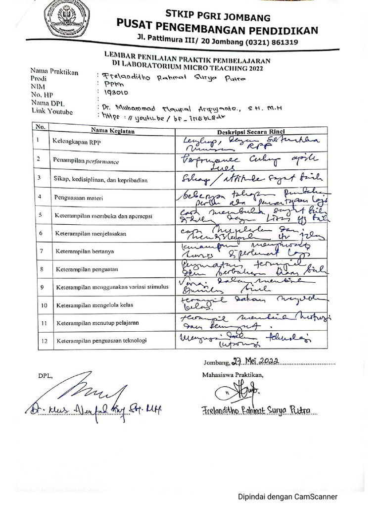 Dr. Muhammad Naufal Arifiyanto., S.H., M.H. - Kelompok 30 - Lab Micro | PDF