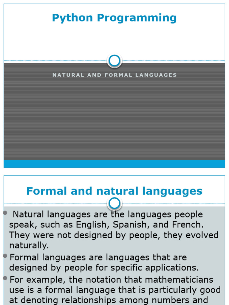 Python Formal and Normal Languages | PDF | Ambiguity | Mathematics