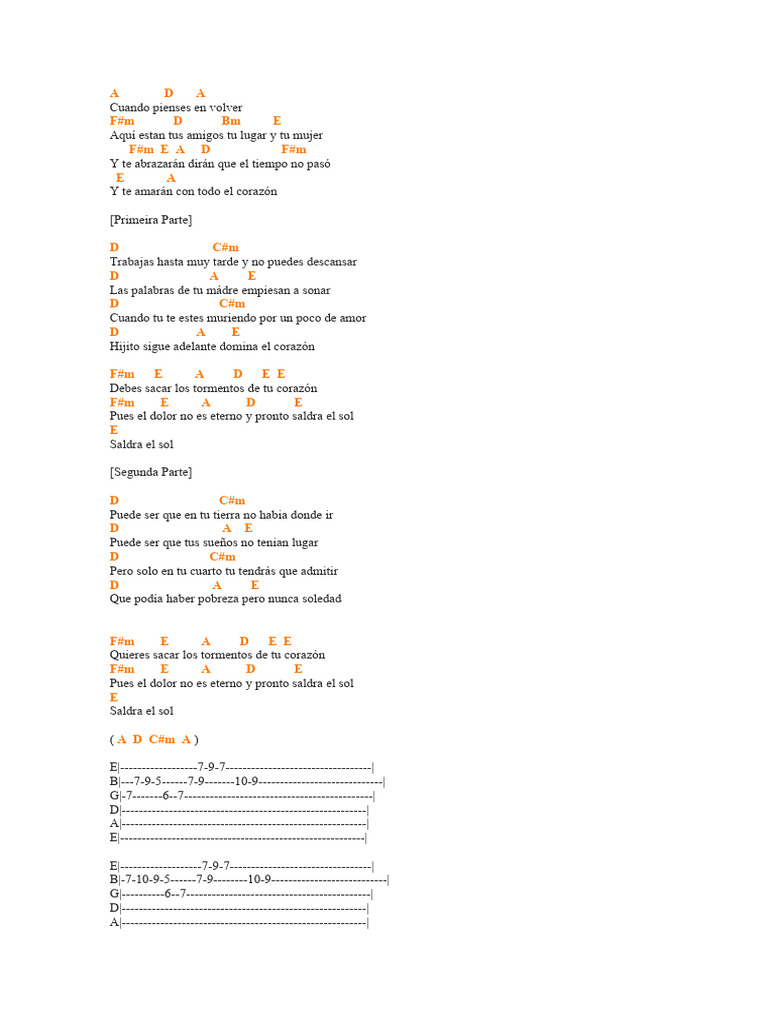 Cuando Pienses en Volver | PDF