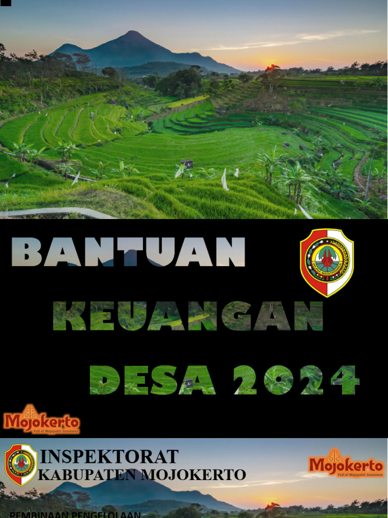 Materi Pembinaan BK Desa - 26 27 Feb 2024 Finnal | PDF