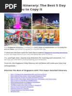 Sentosa Island Map Apr 2014 | PDF | Leisure | Nature