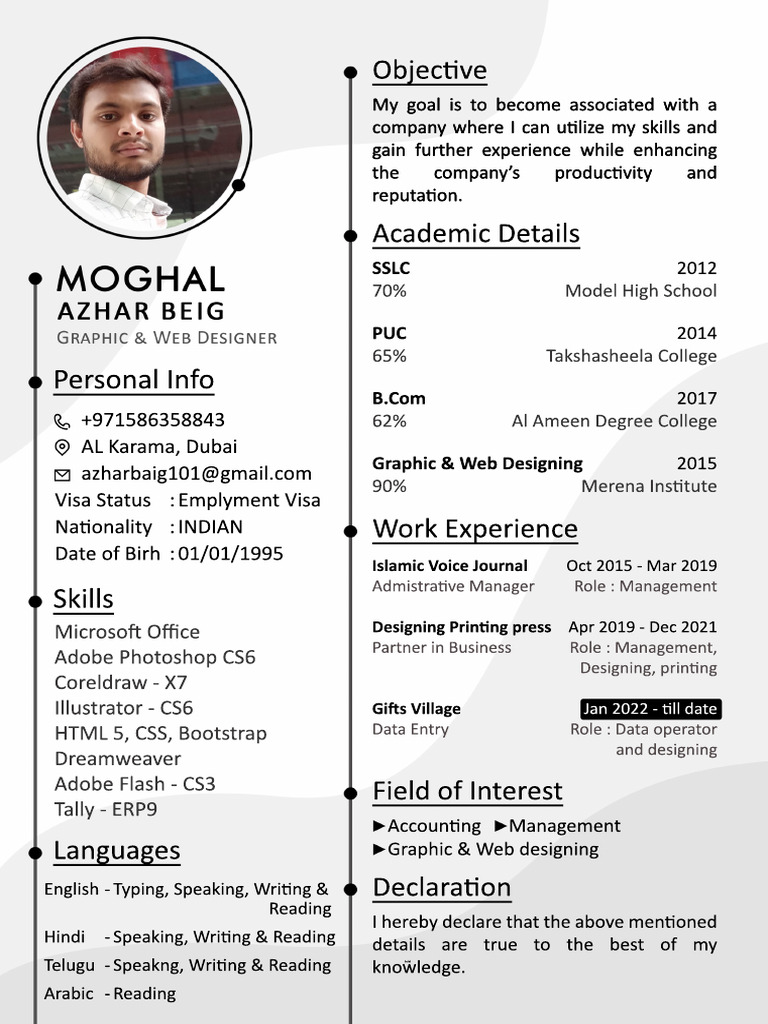 Resume of Azhar Baig | PDF