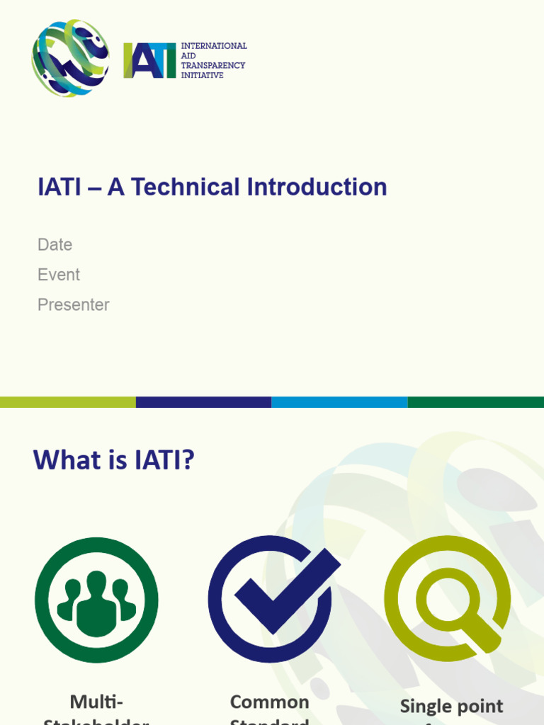 IATI Technical Introduction 03112014 | PDF