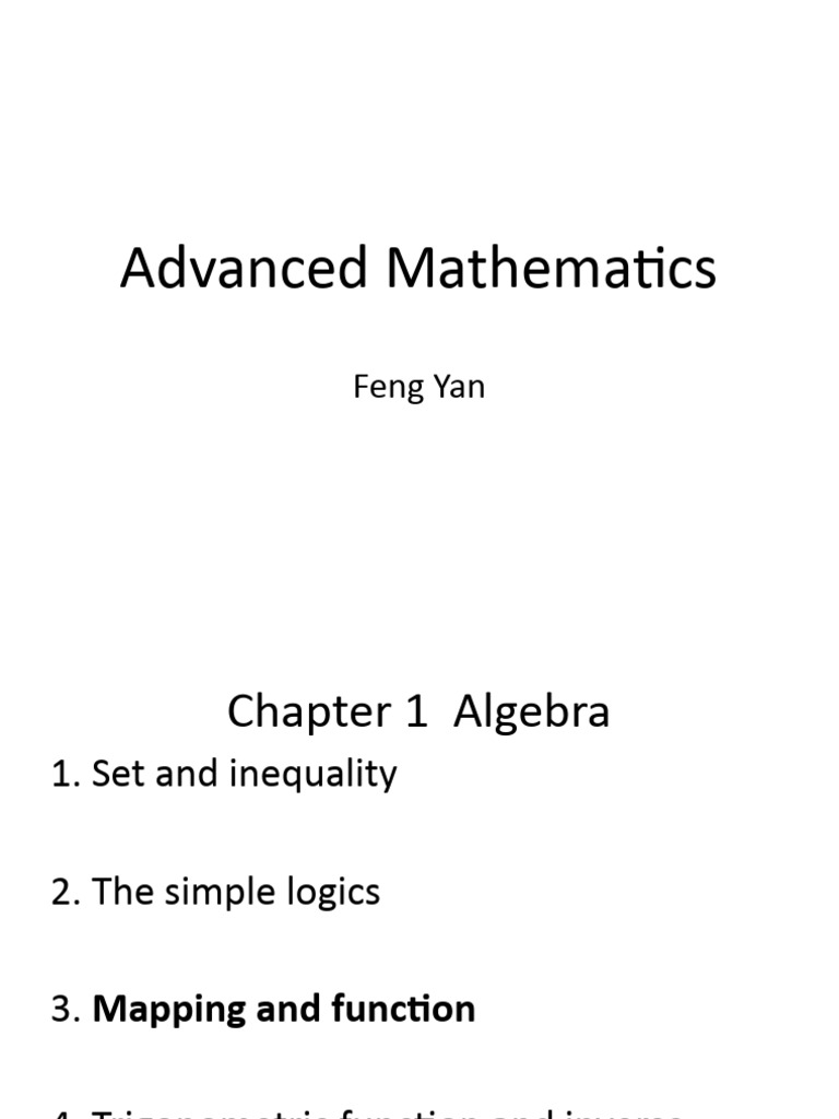 Mapping And Functions 3 Pdf Function Mathematics Monotonic Function