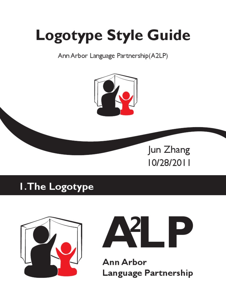Logotype Style Guide: Jun Zhang | PDF | Helvetica | Typefaces
