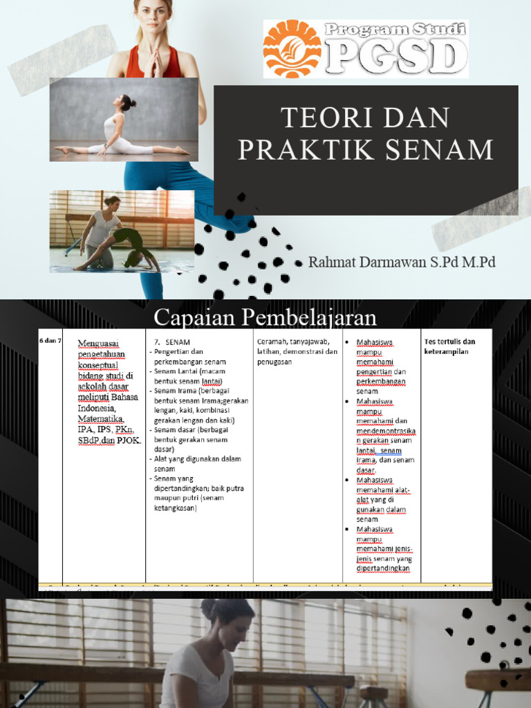 Teori dan Praktik Senam Lantai | PDF