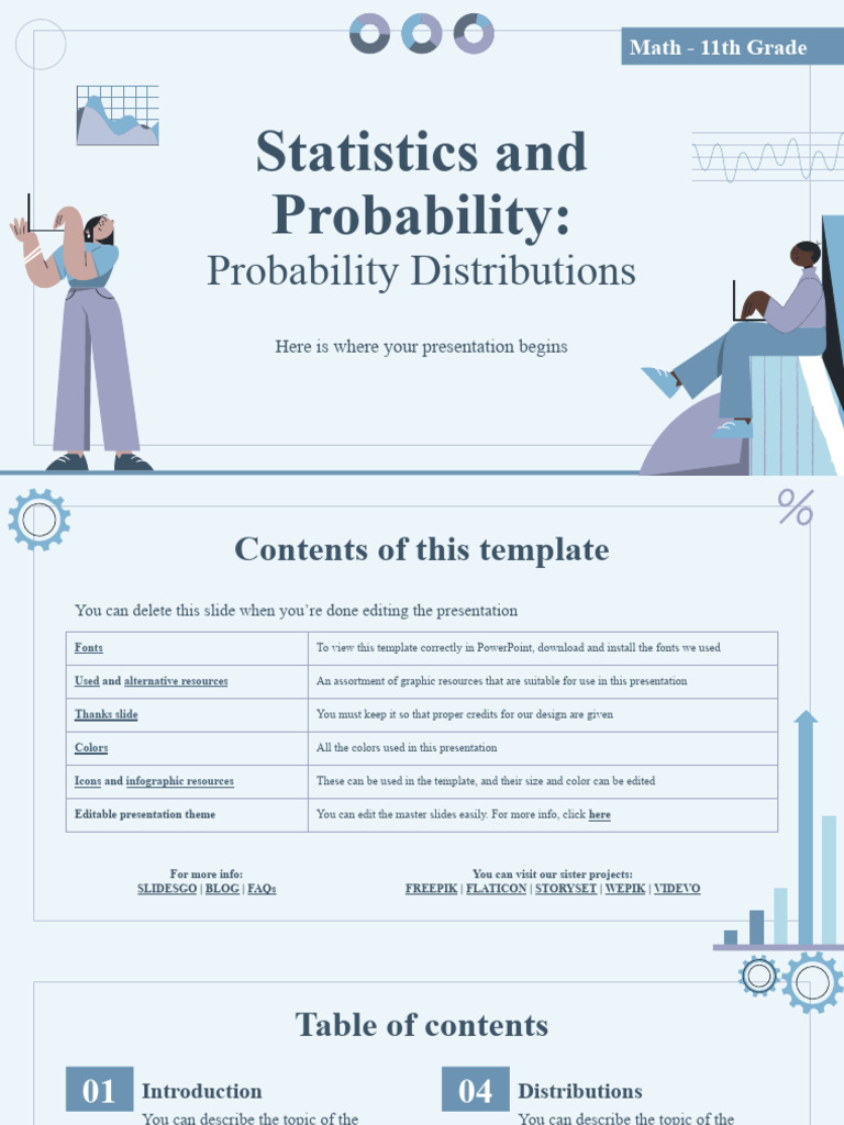 Statistics and Probability Probability Distributions Math 11th Grade | Download Free PDF ...