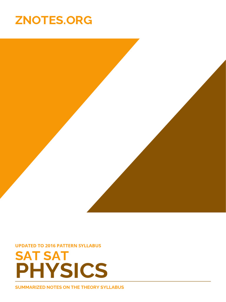 Physics SAT | PDF | Atomic Nucleus | Atoms