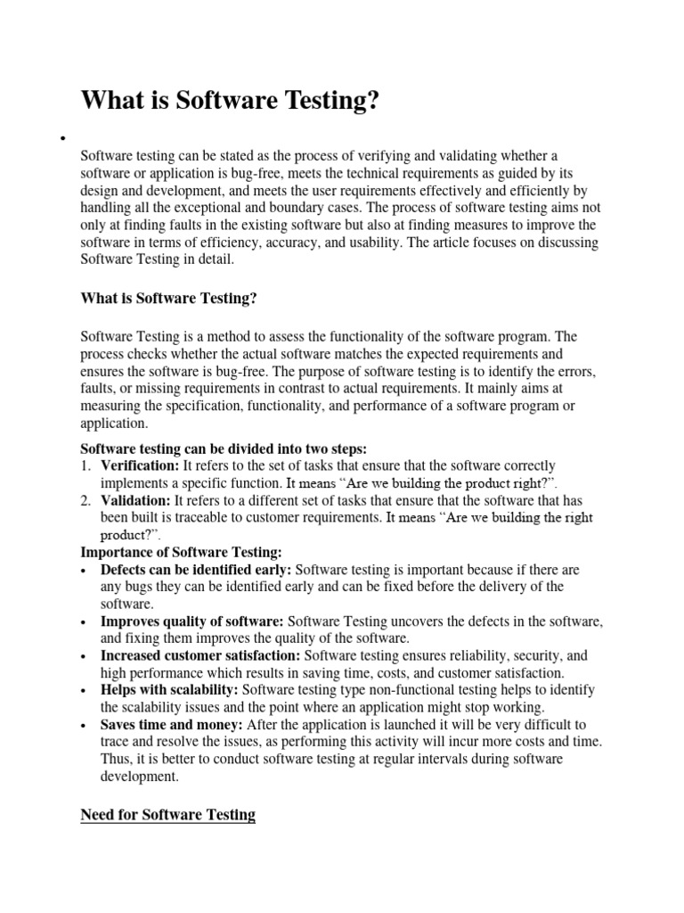 Ceca54c-Software Testing | PDF | Software Testing | Software Bug