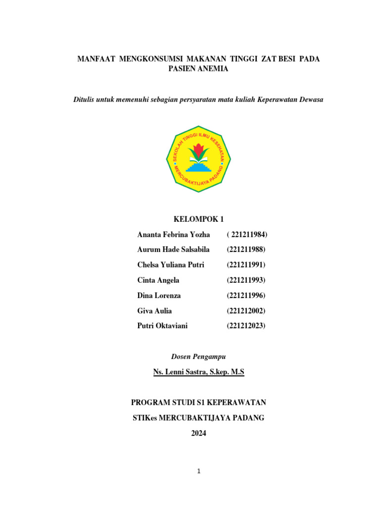 SAP Buk Lenni KLMP 1 Fiks | PDF