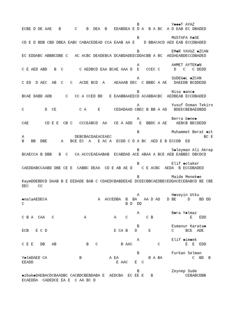 PARAF AYT 3-PARAF AYT-3 TG (Okul) - ZAF | PDF