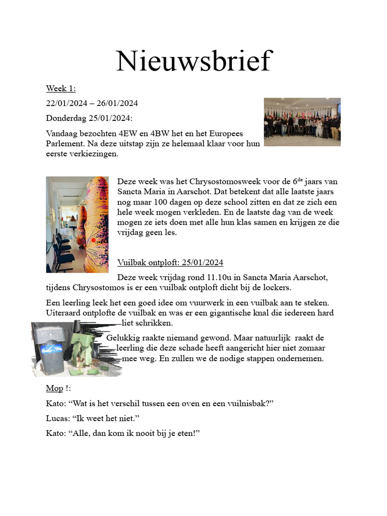 Niewsbrief 2 | PDF