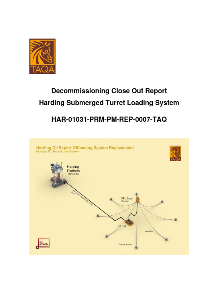 Decommissioning Close Out Report | PDF