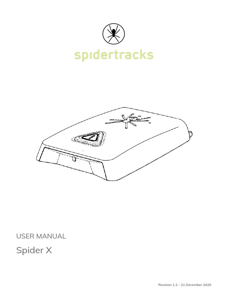 Spider X User Manual v1.2 | PDF Spider X User Manual v1.2 | PDF
