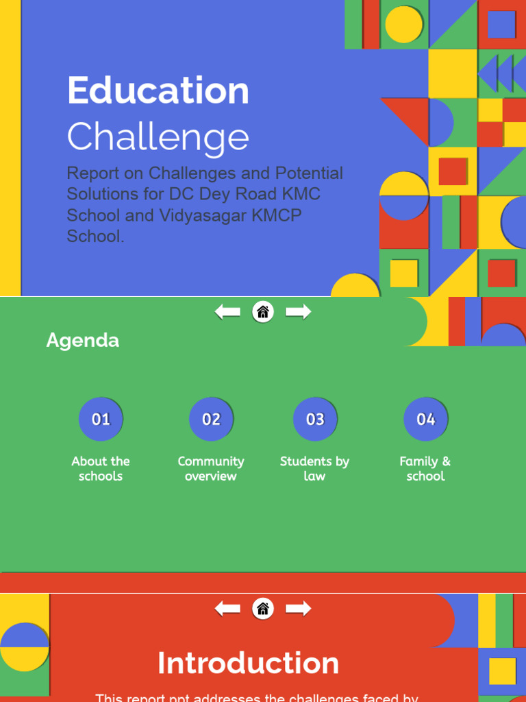 Education Challenge ppt | PDF