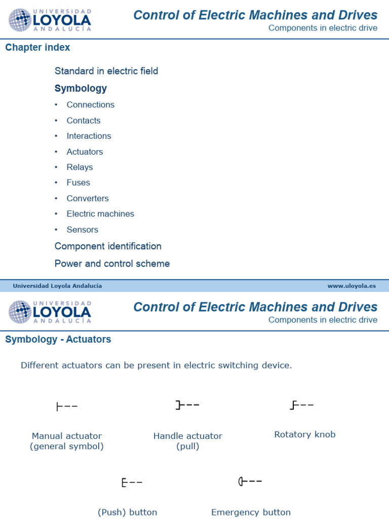 1.2 - Simbology in Electric Drives-2 | PDF | Electric Motor | Power ...