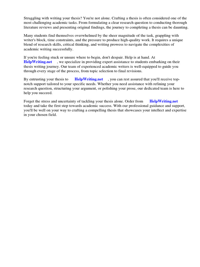 Thesis Title Examples English | PDF | Thesis | Essays