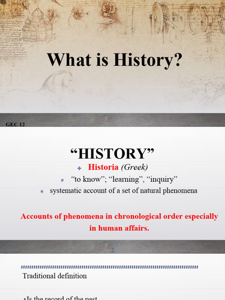 Understanding History | PDF