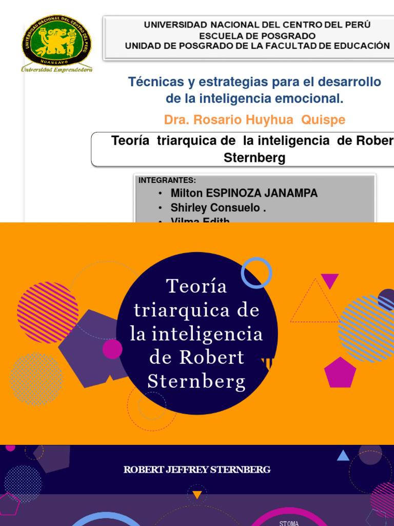 Teoria Triarquica - Grupo 3 | PDF